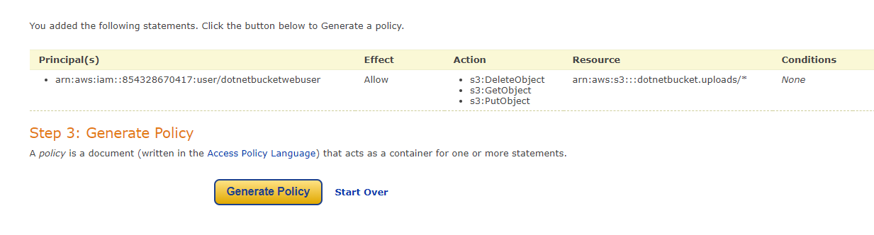 Asp.net MVC to AWS S3 bucket using user policies to Upload and Read files - David ZONGO ...